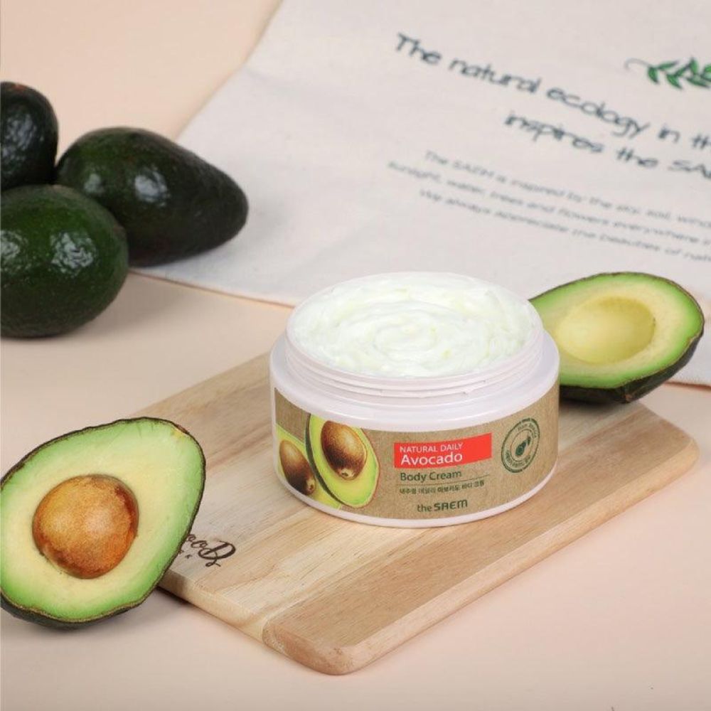 The Saem Natural Daily Avocado Body Cream Highly Moisturizing SweetCare ...