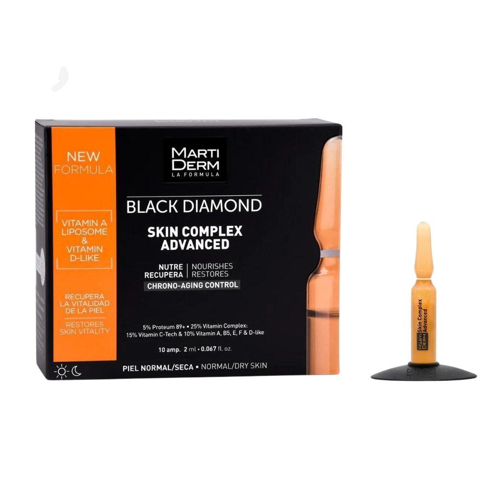 Martiderm Black Diamond Skin Complex Advanced Anti-Aging Ampoules ...