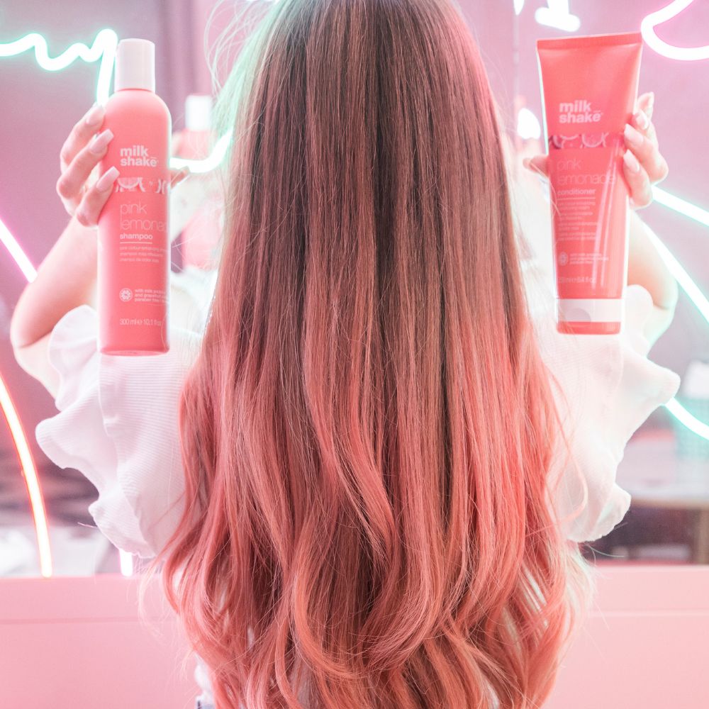 milk_shake Pink Lemonade Conditioner Pink Colour-Enhancing SweetCare ...