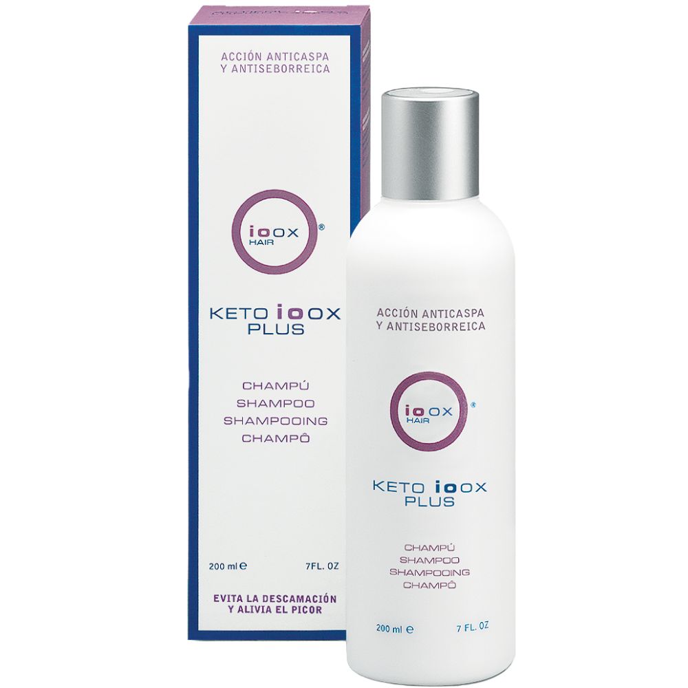 Ioox Keto Plus Shampoo Antiseborreic Shampoo SweetCare United States