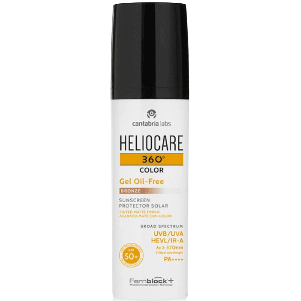 Heliocare 360º Gel Oil-Free Protetor Solar com Cor SPF50+ - SweetCare ...
