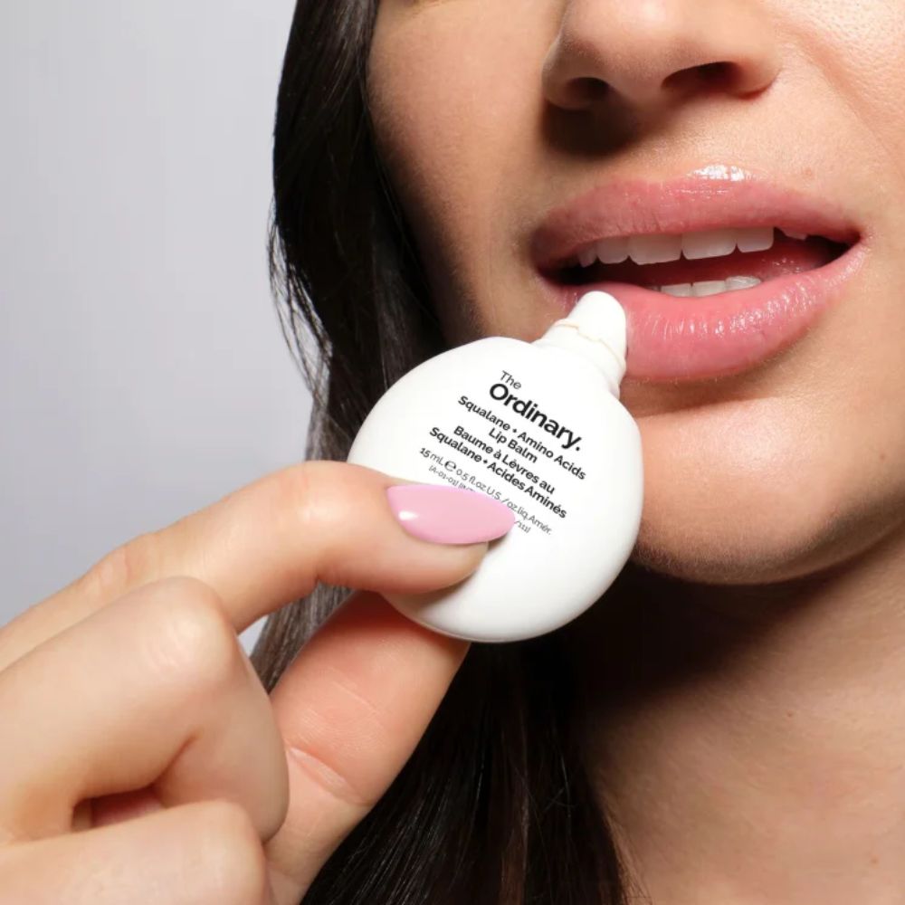 The Ordinary Squalane + Amino Acids Lip Balm Nourish and Boost Moisture ...