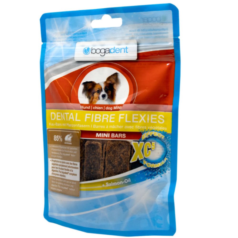 Bogar Bogadent Fibra dental Flexies para perros Snacks de higiene bucal ...