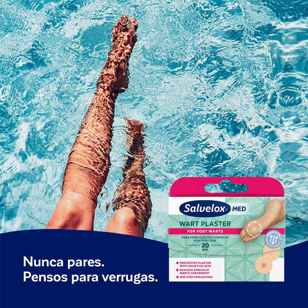 Salvelox Wart Plaster for Foot Warts Protective Plaster SweetCare ...