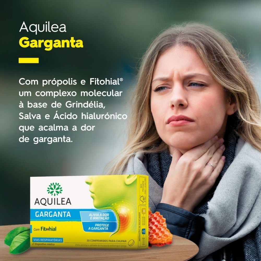 Aquilea Pastillas para chupar la garganta SweetCare Panama