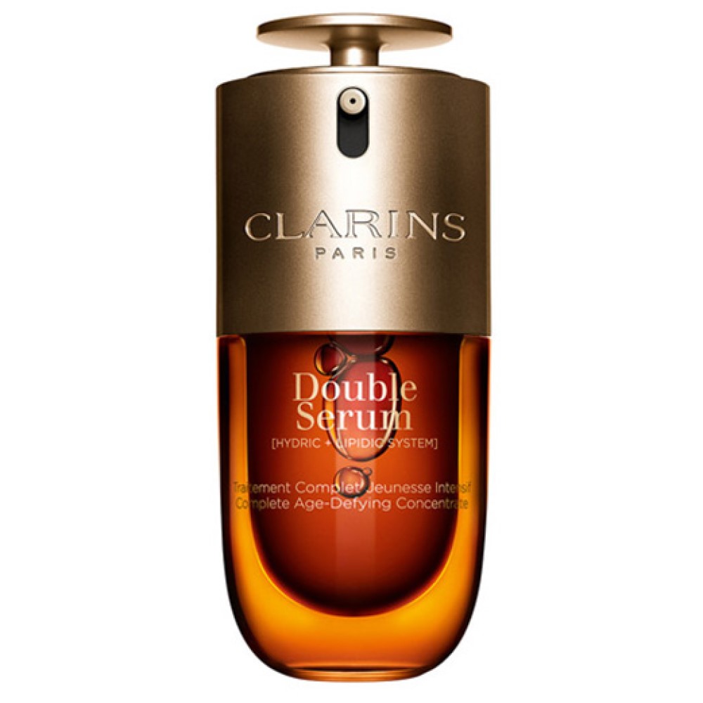 Clarins Double Serum Concentrado Antienvelhecimento Completo ...