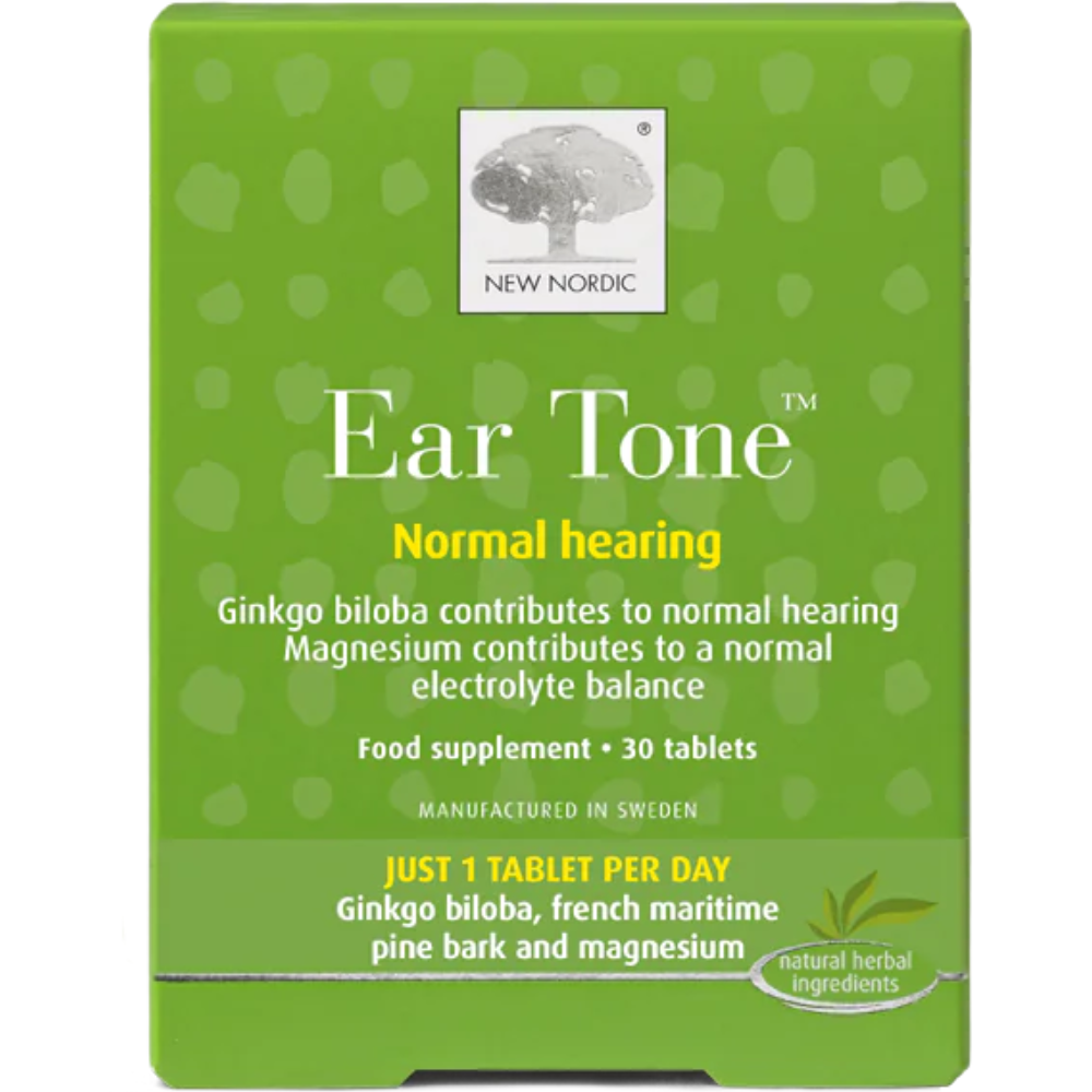 New Nordic Ear Tone Food Supplement Normal Hearing - SweetCare Mauritius