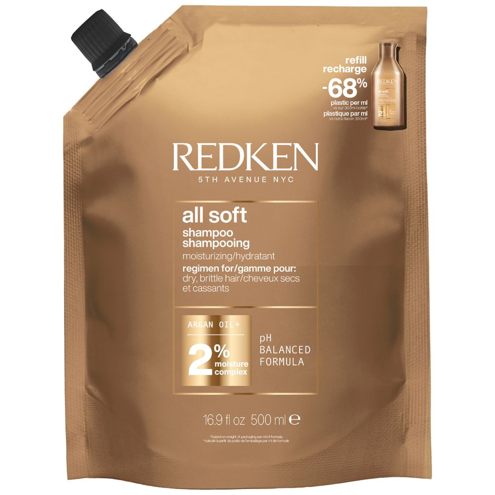Redken All Soft Shampoo Cabelos Secos, Quebradiços - SweetCare Portugal