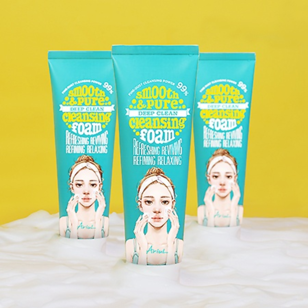 Ariul Stress Relieving Cleansing Smooth and Pure Deep Clean Espuma de ...