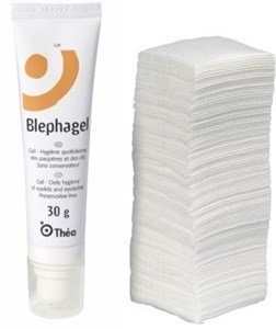 Blephagel duo gel eyelids and eyelashes hygiene - Labs Théa - save up ...